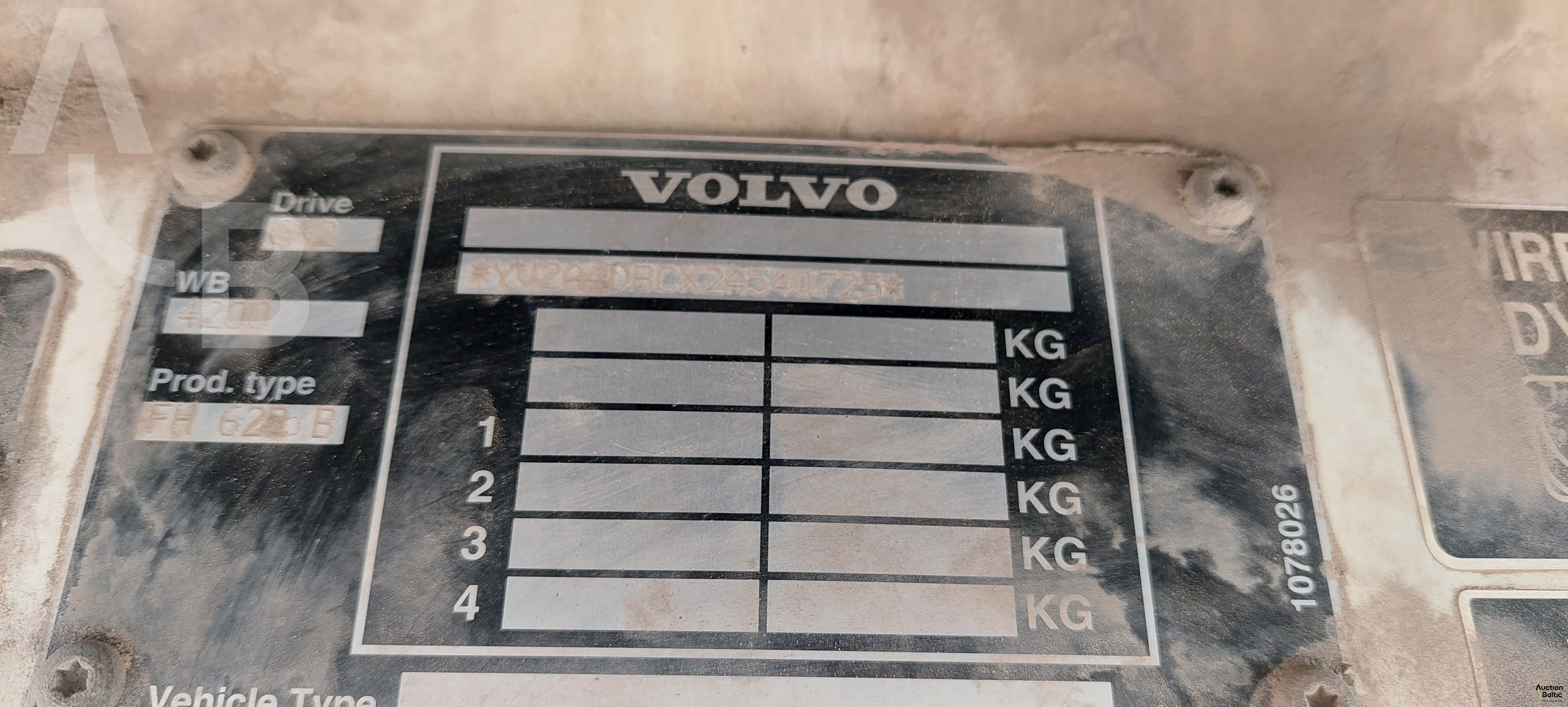 Volvo FH12 » Auction Baltic