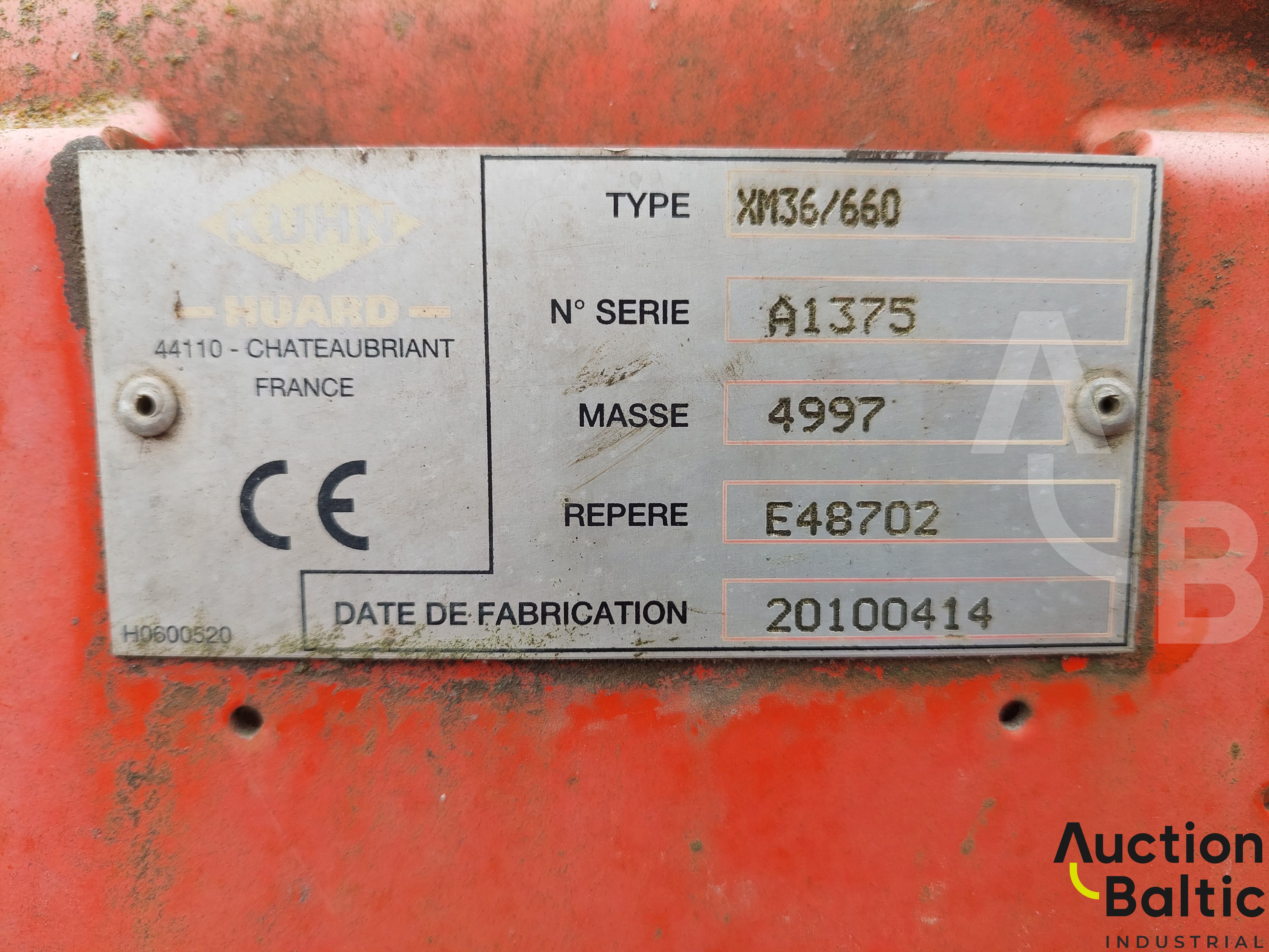 Kuhn Discover Xm36/660 » Auction Baltic