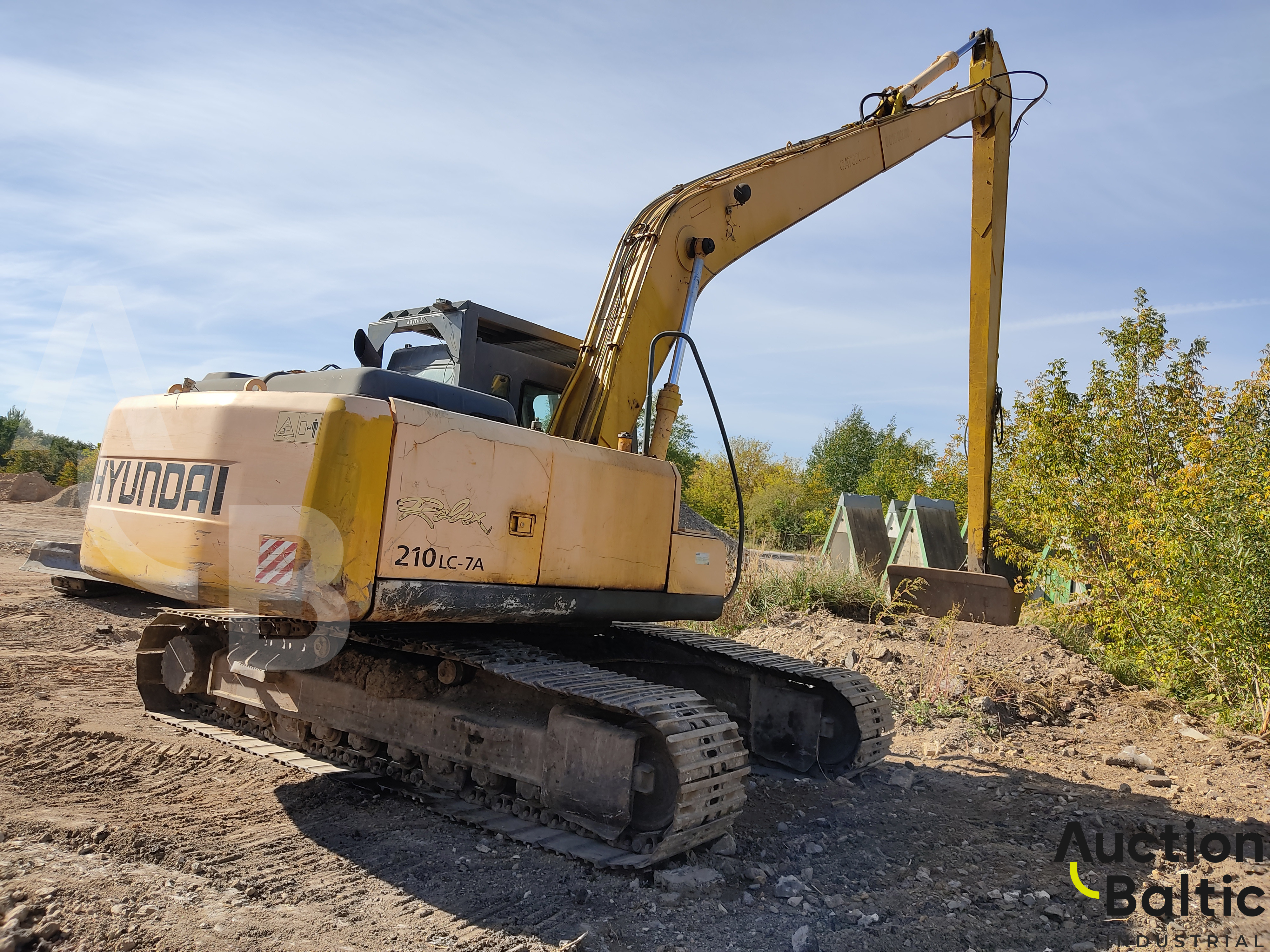 Hyundai Robex 210 LC-7 A » Auction Baltic