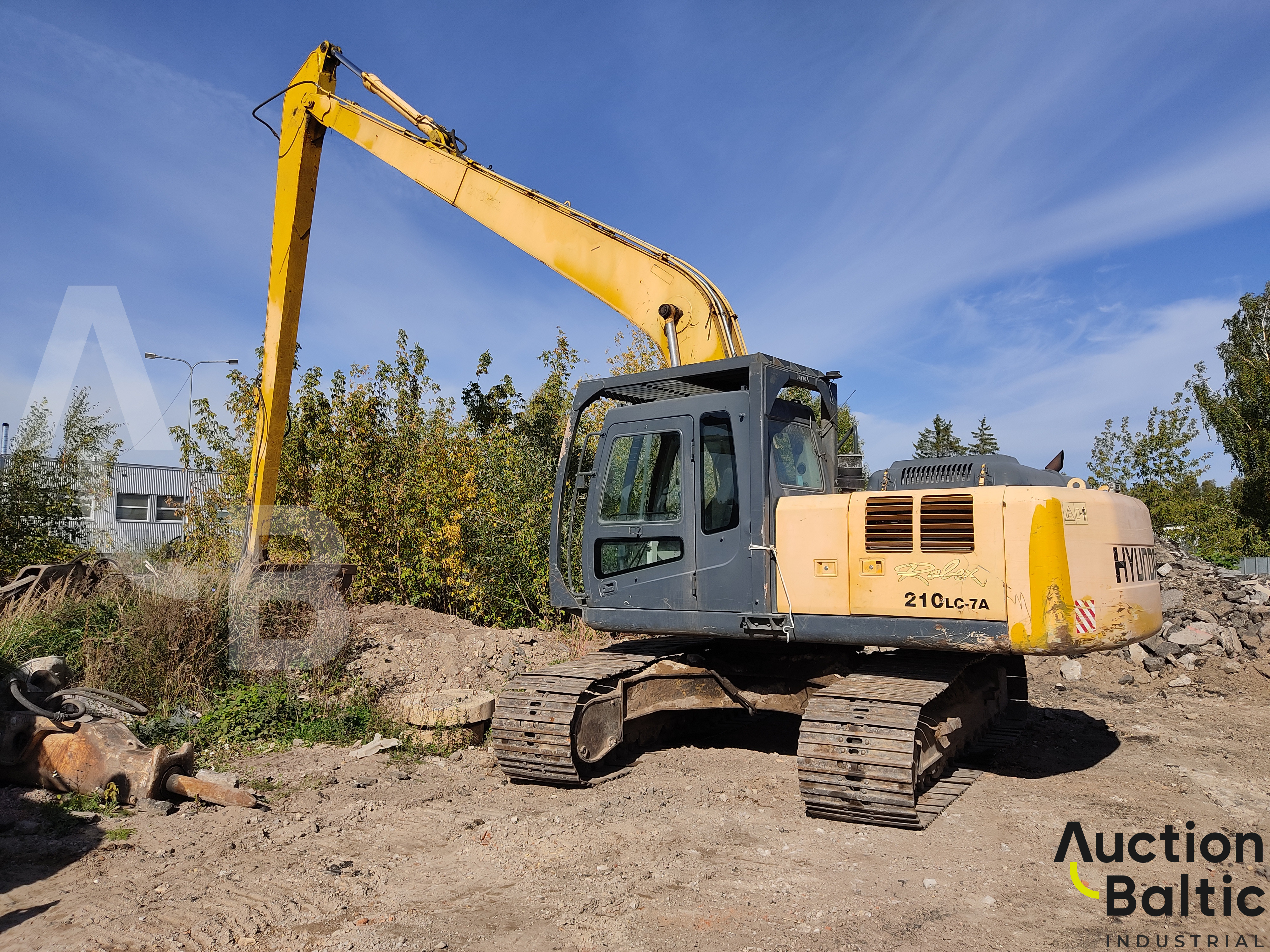Hyundai Robex 210 LC-7 A » Auction Baltic