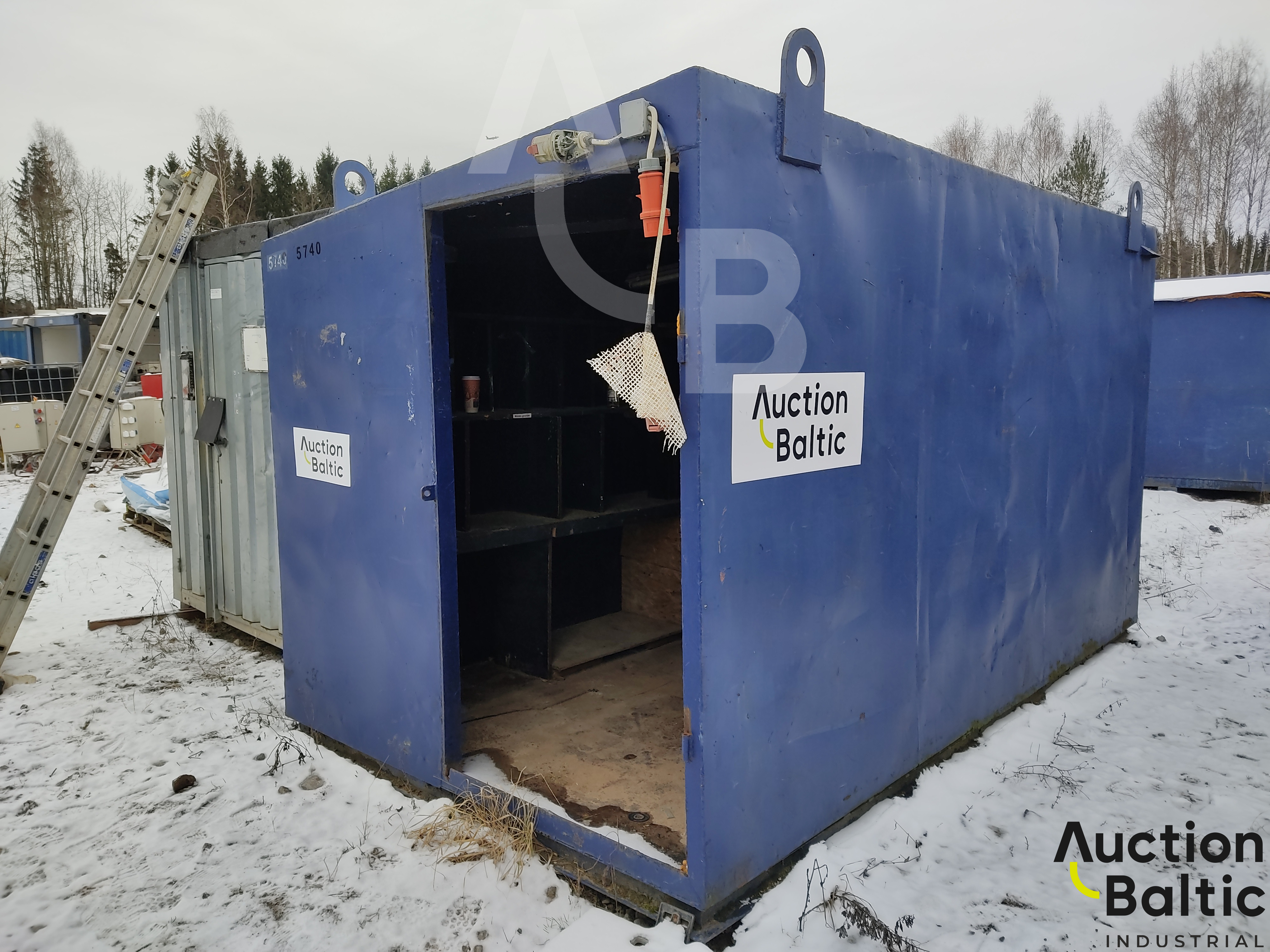 Construction container » Auction Baltic